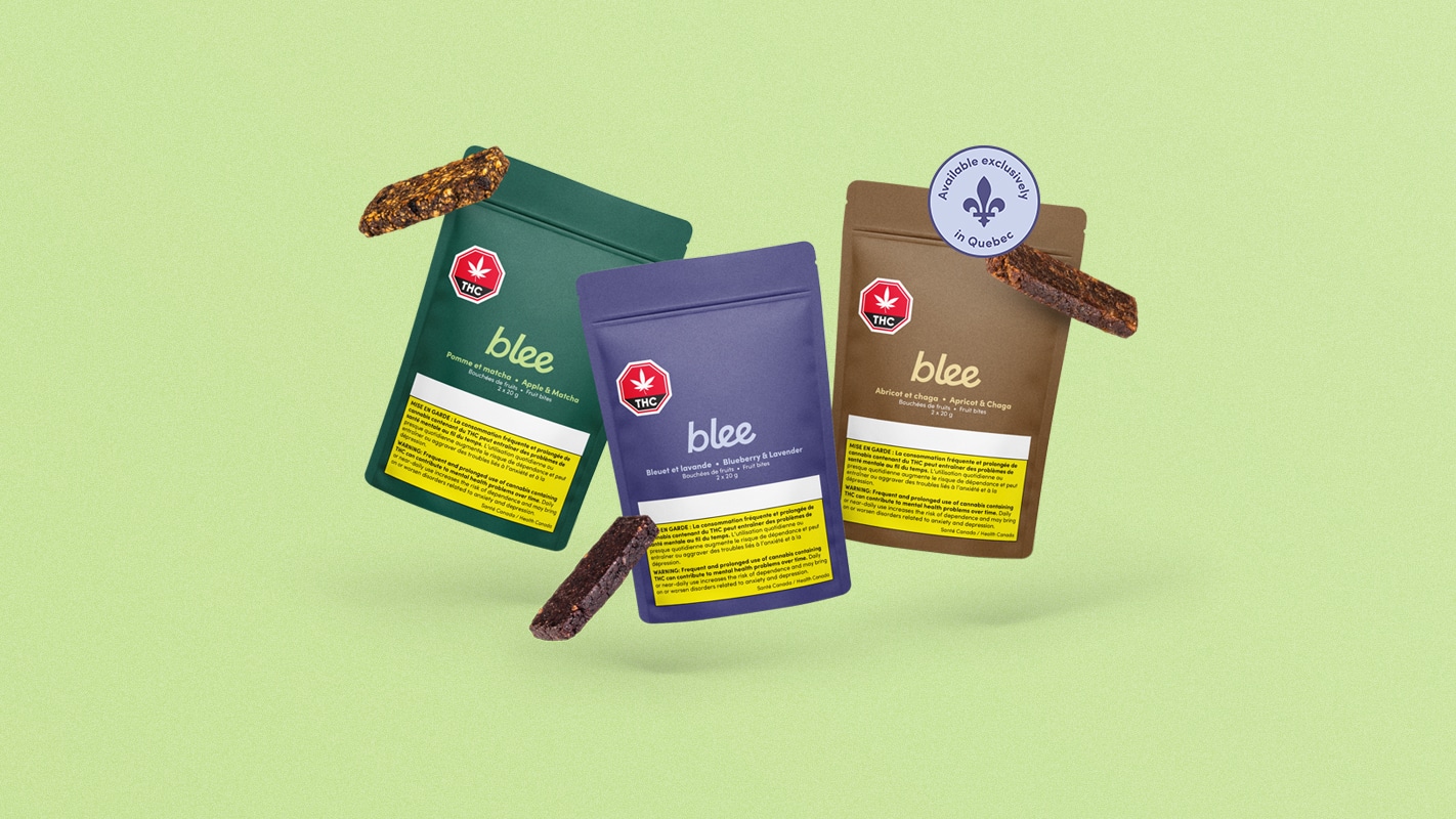 Blee — cannabis edibles with superfoods | Gayonica